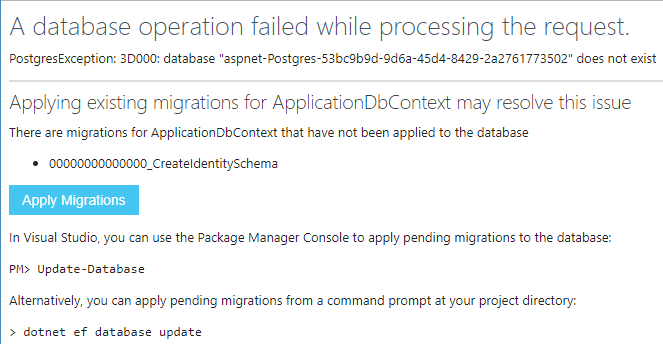 Entity Framework Core With Postgres Eric L Anderson