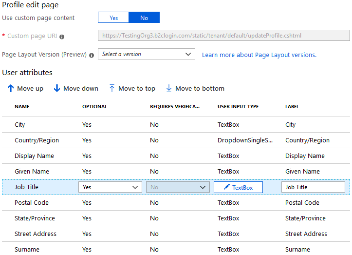 Azure B2C: User Profiles – Eric L. Anderson