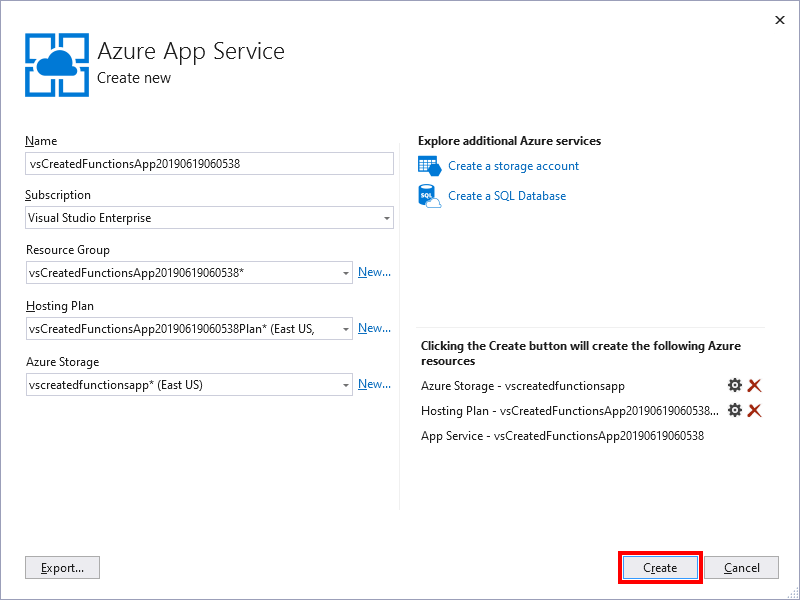 Create an Azure Function App from Visual Studio – Eric L. Anderson