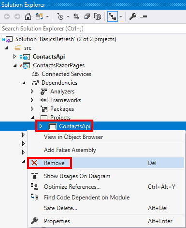 New Razor Pages Project Backed with an API – Eric L. Anderson