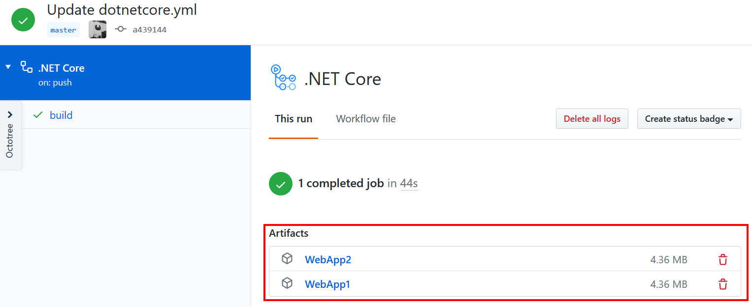 Github Use Actions To Publish Artifacts Eric L Anderson