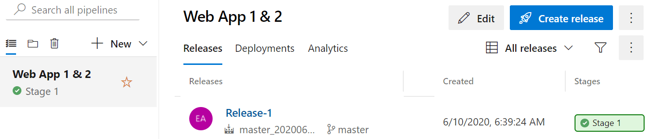 Azure Devops Releases Auto Create New Release After Pipeline Build Eric L Anderson